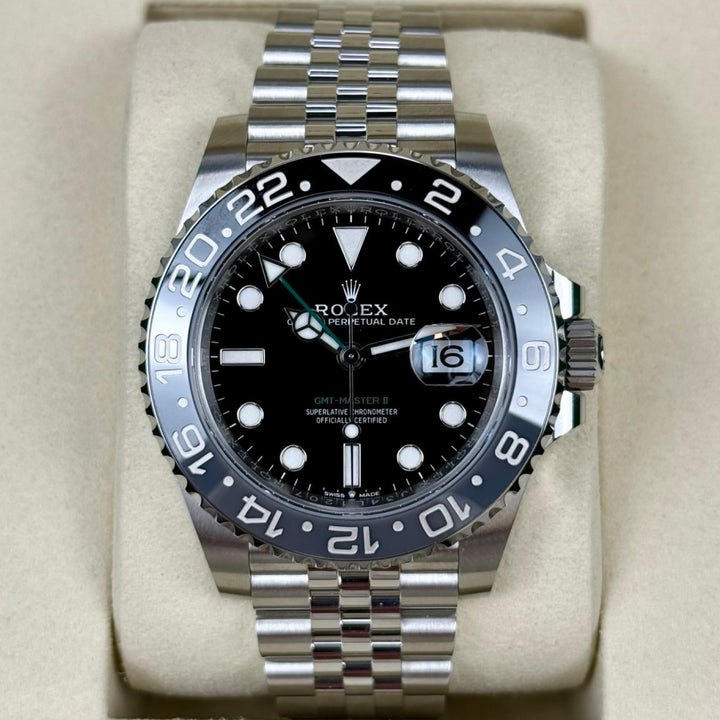 Rolex GMT-Master II 126710GRNR Jubilee "Bruce Wayne" 11/2025 Neu ...